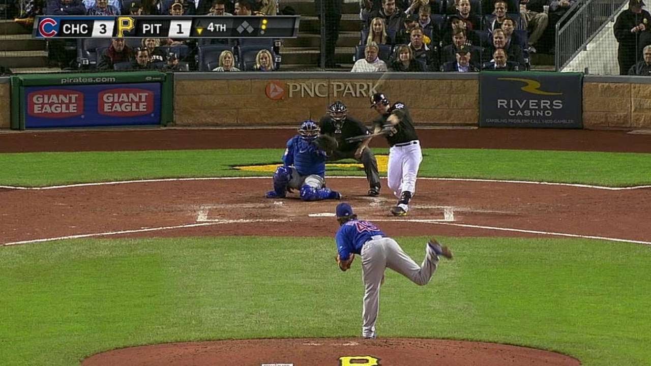 CHC@PIT: Martin crushes a solo shot to follow Alvarez - YouTube