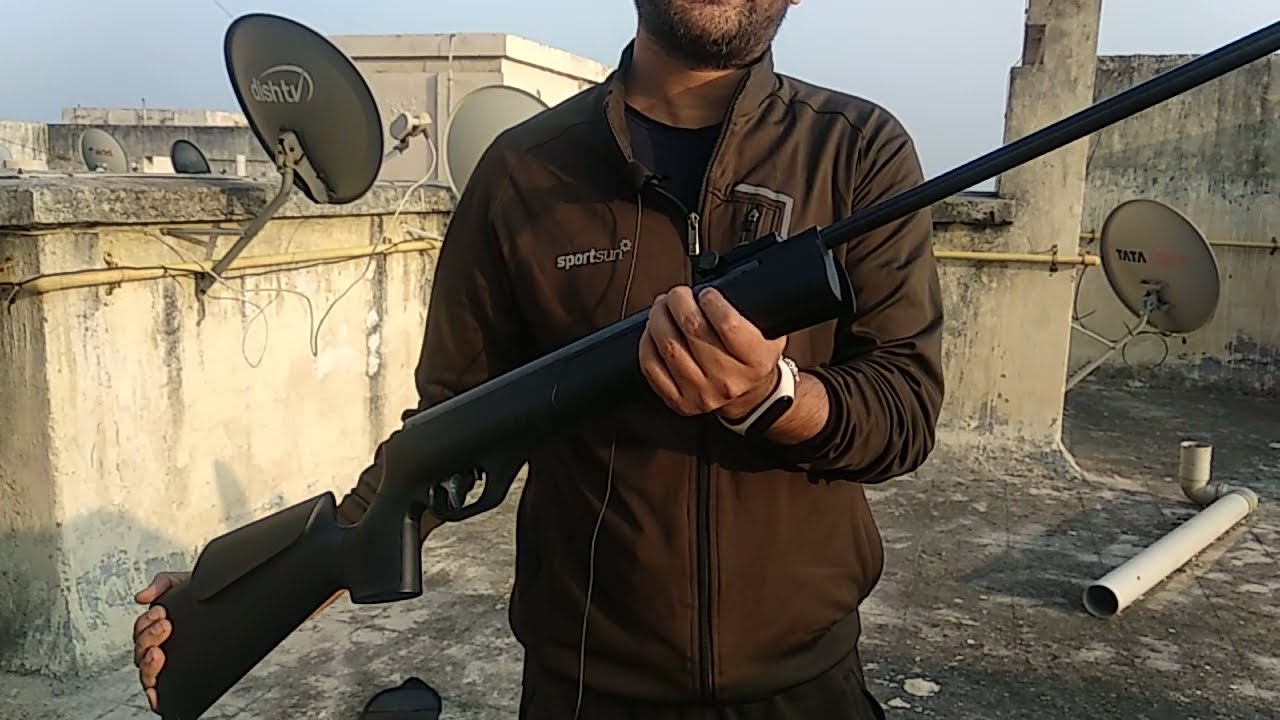 Sound cork test on VX100 Spartan Mark 2 Air Rifle - YouTube
