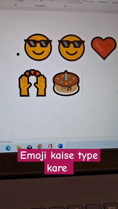 How to type Emoji | How to type emojis on computer | Emoji keyboard ...
