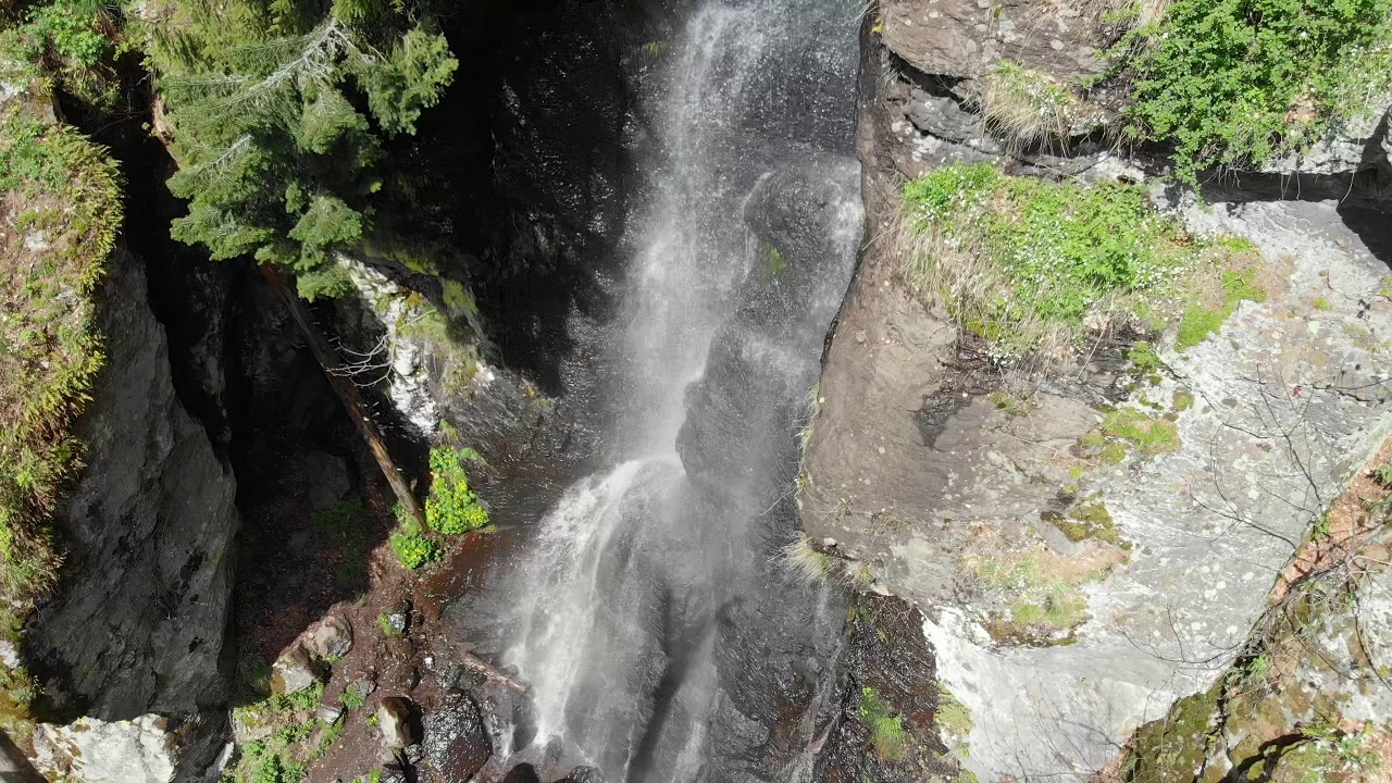 Vodopád Bystré, Poľana Bystré Waterfall, Poľana - YouTube