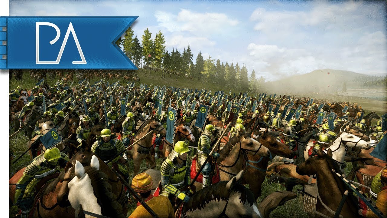 Avalanche Of Soldiers! Samurai Charge! - Total War: Shogun 2 - YouTube