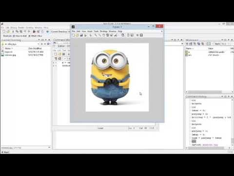 Tutorial Matlab (imfinfo, imread, imshow, imresize, im2bw, dan rgb2gray ...