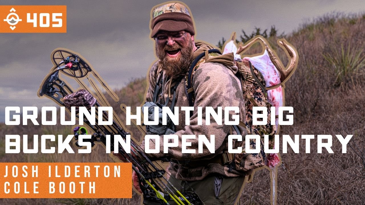 Ground Hunting Big Bucks in Open Country - DIY Kansas Deer Hunt | Ep ...