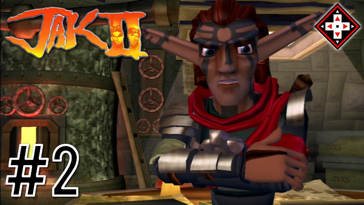 Let's Play: Jak II (Part 2) (Jak and Daxter Collection) - YouTube