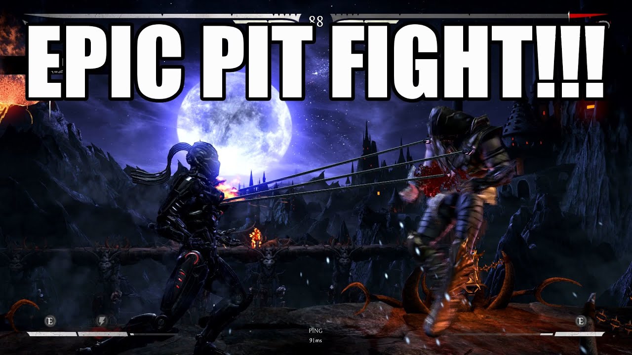 EPIC PIT FIGHT!!! - MKX RANKED SESSION #21 (Mortal Kombat XL Online ...
