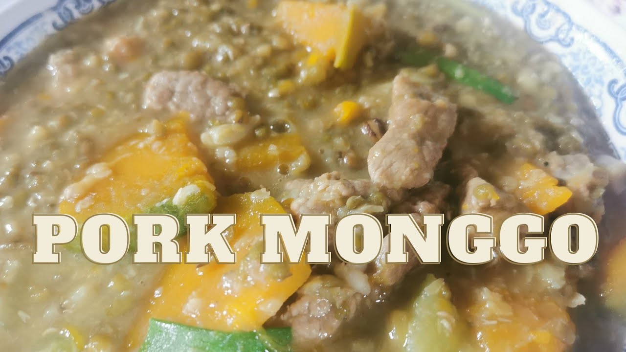 Cooking Pork Monggo - YouTube