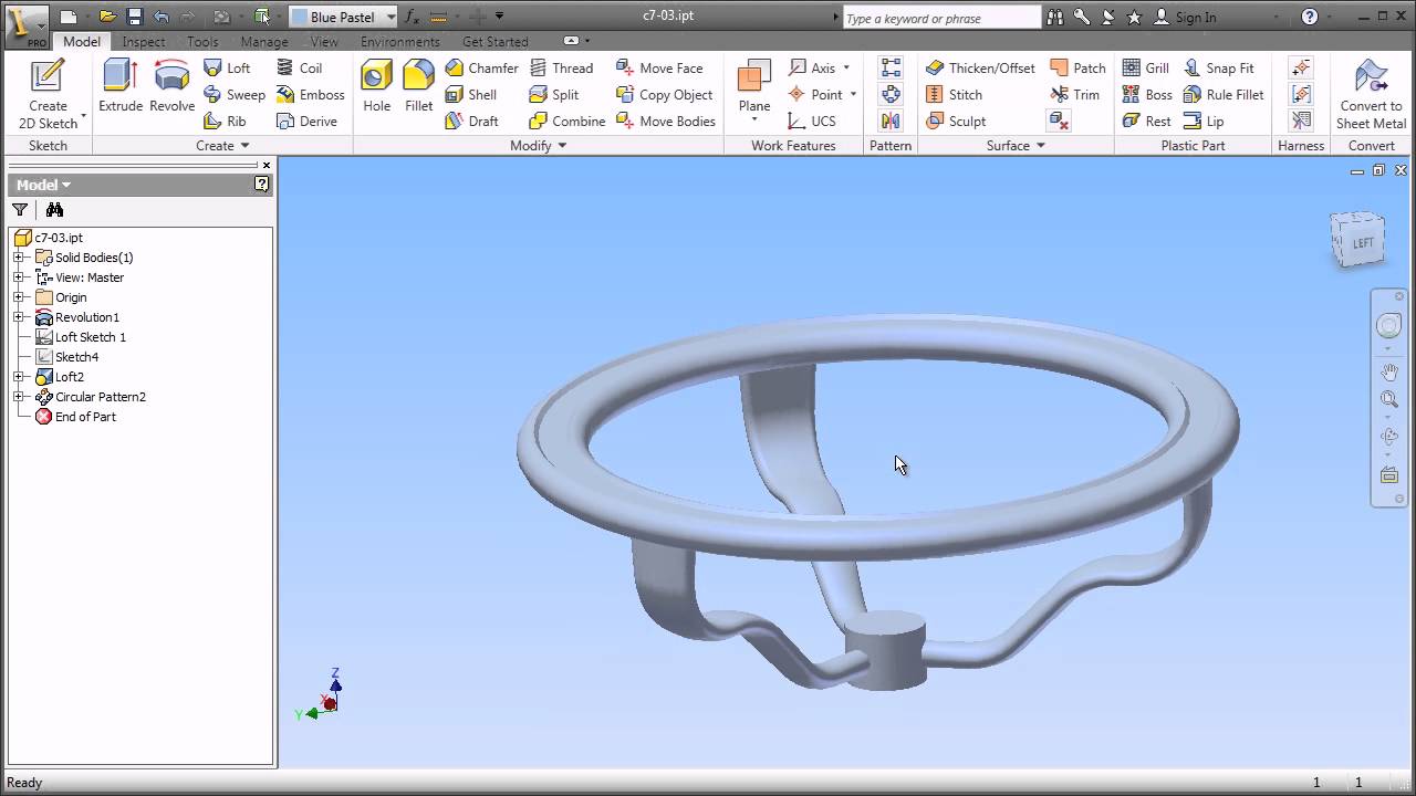 Advanced Part Modeling Part 1 - YouTube