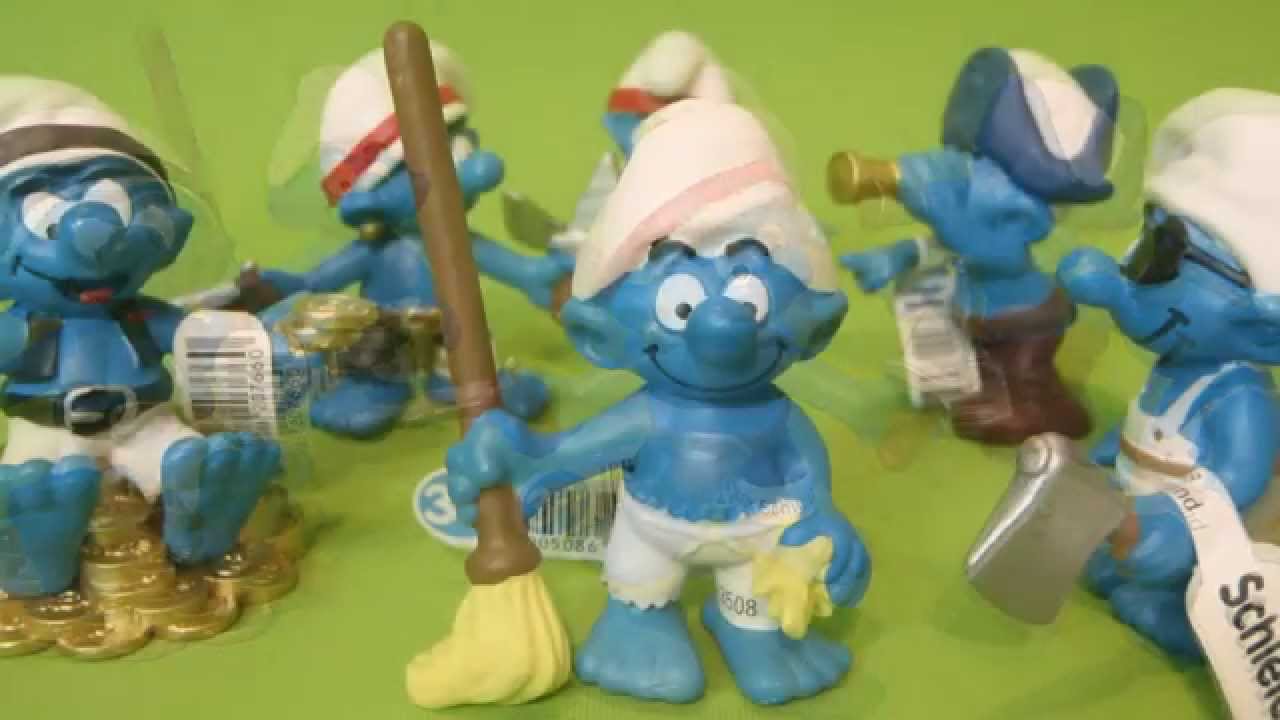 World Vegetarian Day - The Pirate Smurfs from Schleich - YouTube