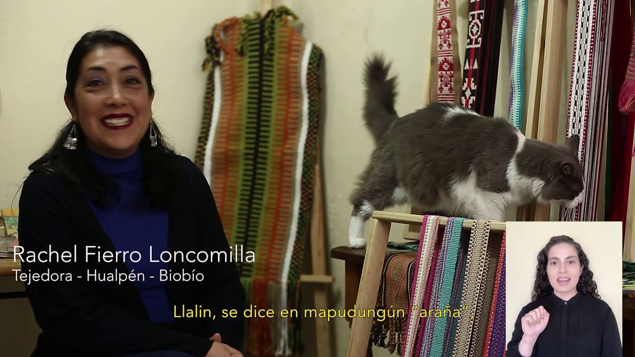 Rachel Fierro Loncomilla - Tejedora - Hualpén - YouTube