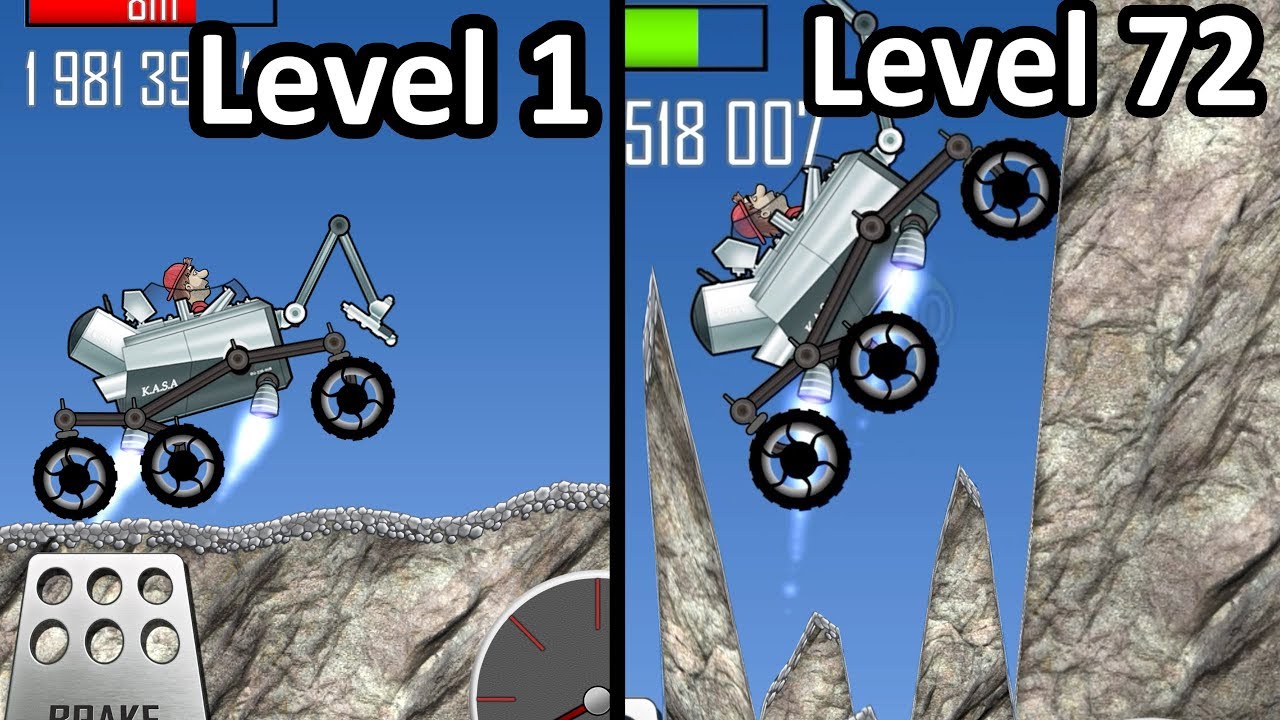 Hill Сlimb Racing - Moonlander on Mountain | 2K GamePlay - YouTube