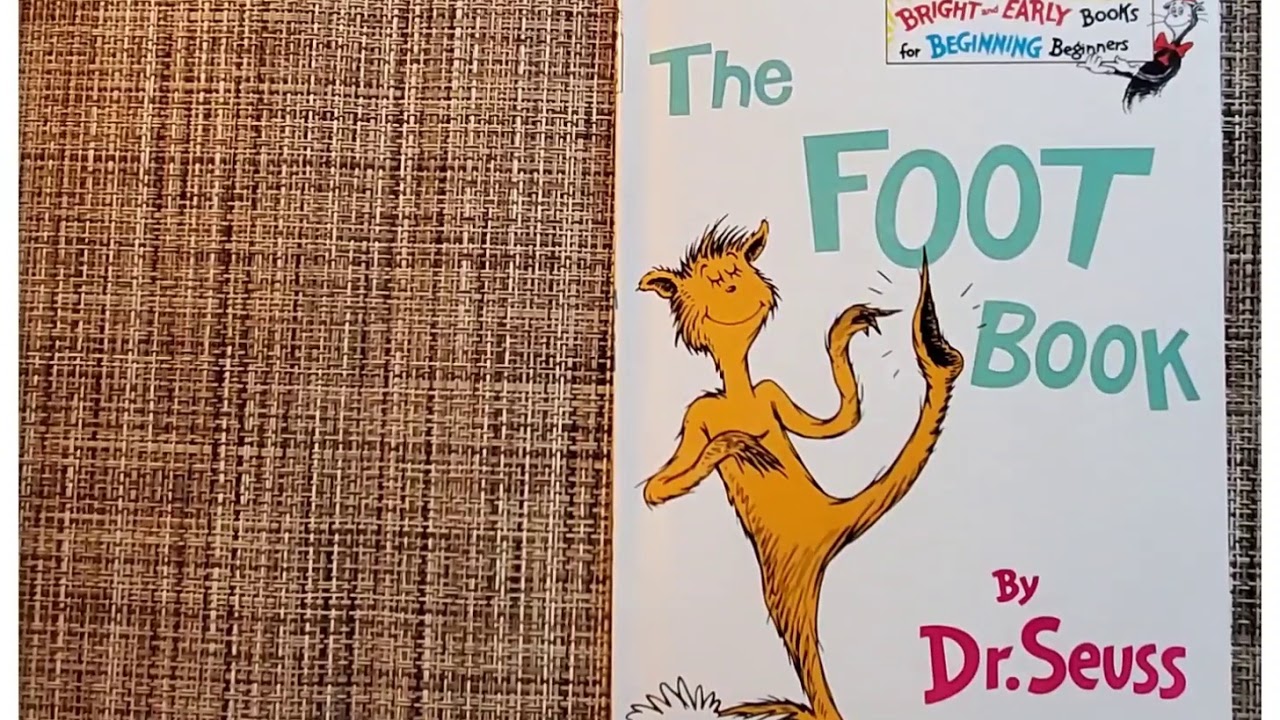 THE FOOT BOOK by Dr. Seuss - YouTube