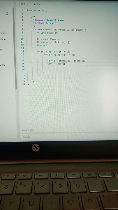 solving leetCode daily challenges with php. #gulabisharara - YouTube