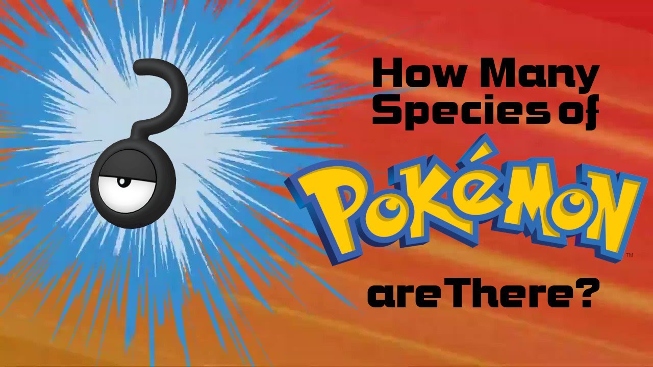 How Many Species Of Pokemon Are There YouTube