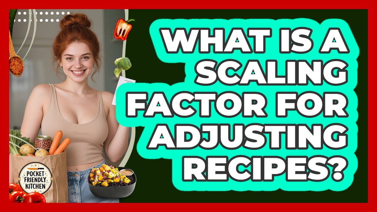 What Is A Scaling Factor For Adjusting Recipes? - Pocket Friendly ...