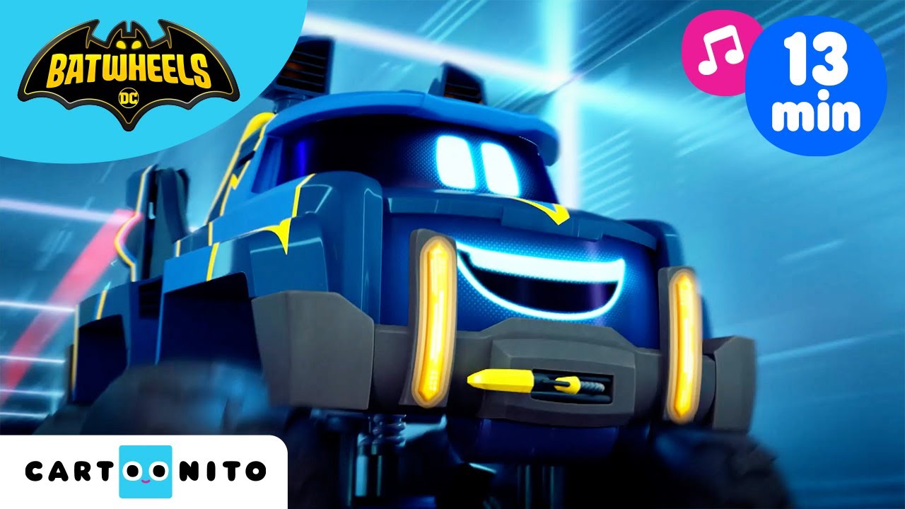 Batwheels компилация Бат камионът Бъф Cartoonito Музикални