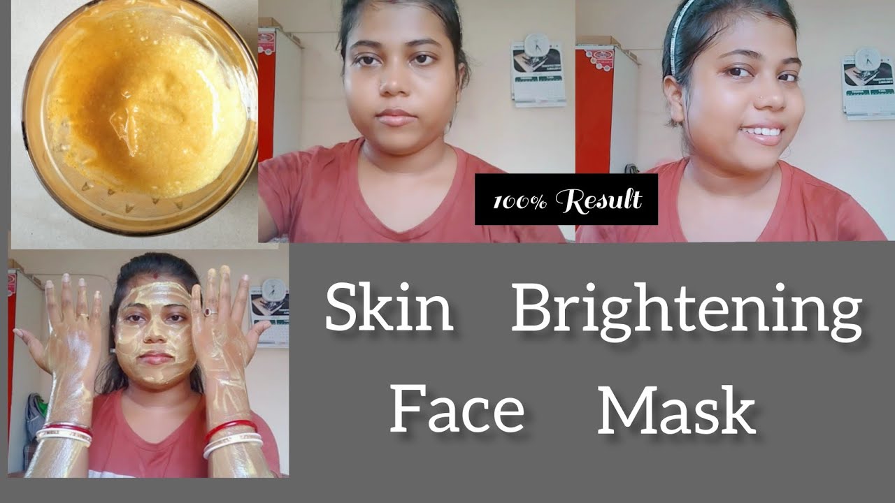 Skin Brightening Face Mask|| Remove Sun Tan,Dark Spot, Pigmentation ...