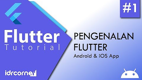 Tutorial Flutter - YouTube