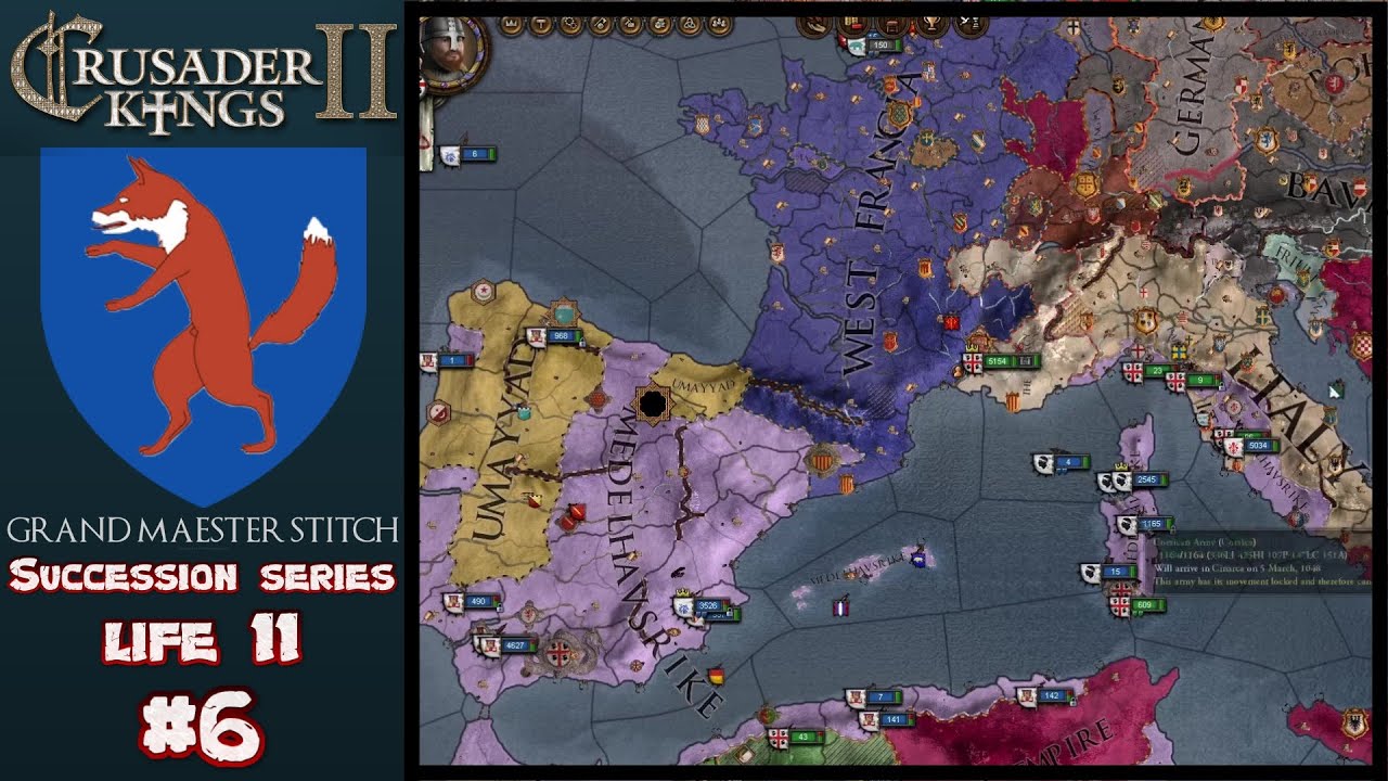 CK2 | Succession Series Life 11 Part 6 | The fall of Germany. - YouTube