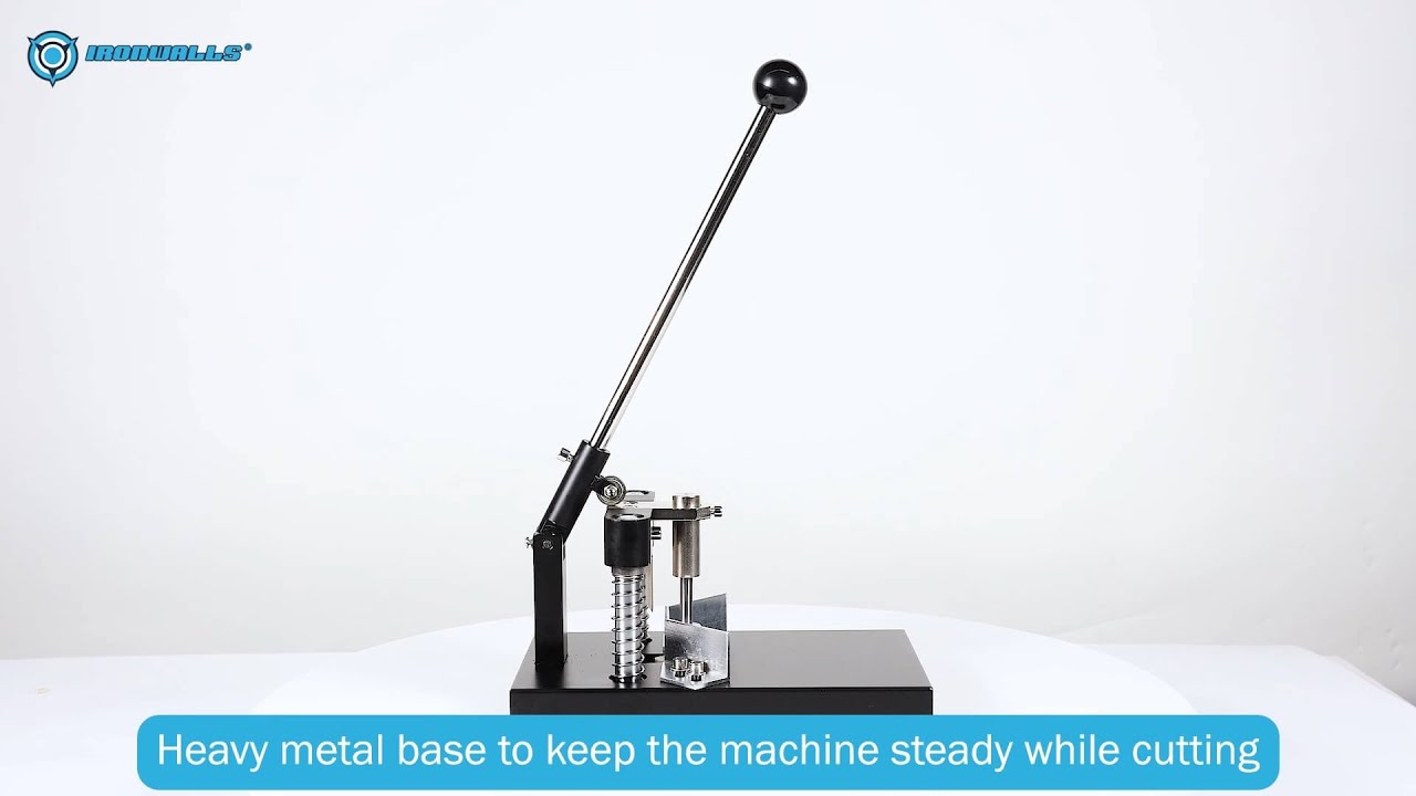 IRONWALLS Heavy Duty Corner Rounder Machine - YouTube