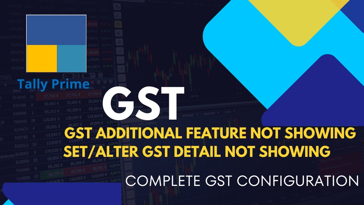 GST Configuration Setting in Tally Prime | How to enable GST Features ...