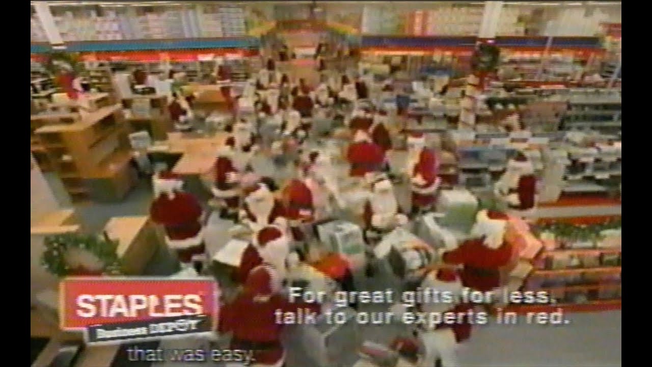 Staples Commercial - 2003 - YouTube