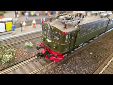 Roco H0 72528 Elektrolok NSB El12 Digital Sound - YouTube