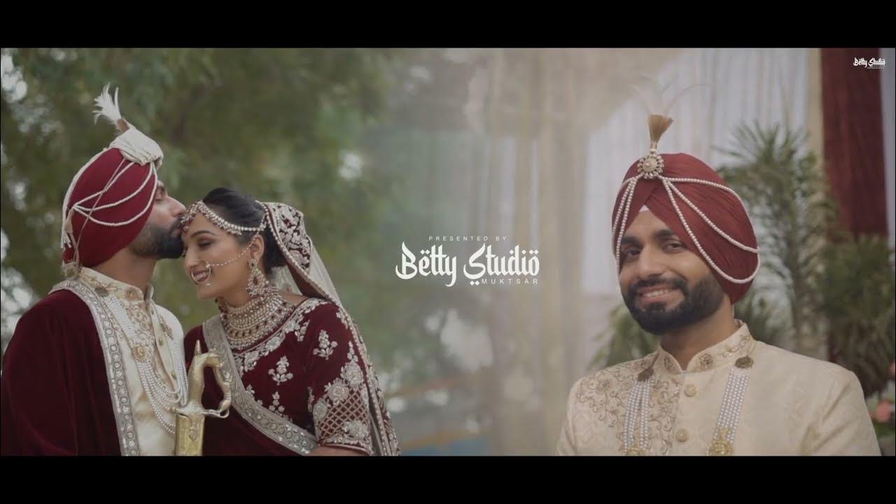 BEST PUNJABI WEDDING TEASER 2022 II MANPREET + NAVNEET II BETTY STUDIO II 7009118898STUDIO - YouTube
