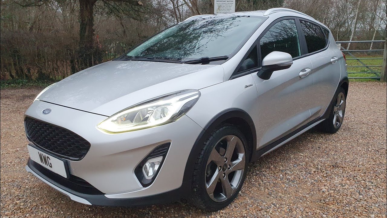 2018 (18) Ford Fiesta 1.0T EcoBoost Active 1 Auto Euro 6 5 Door Silver ...