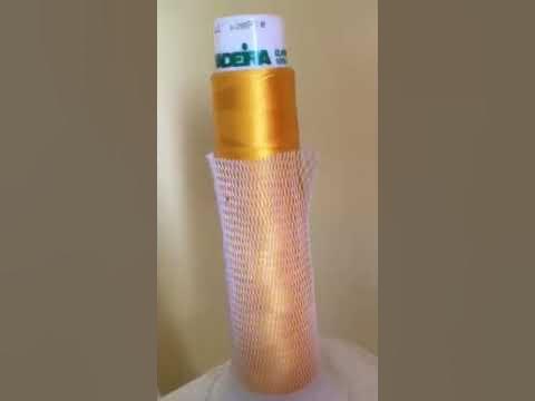 Embroidery tips- How to use thread net - YouTube