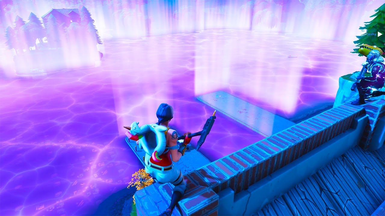 Fortnite Cube Loot Lake Event Youtube