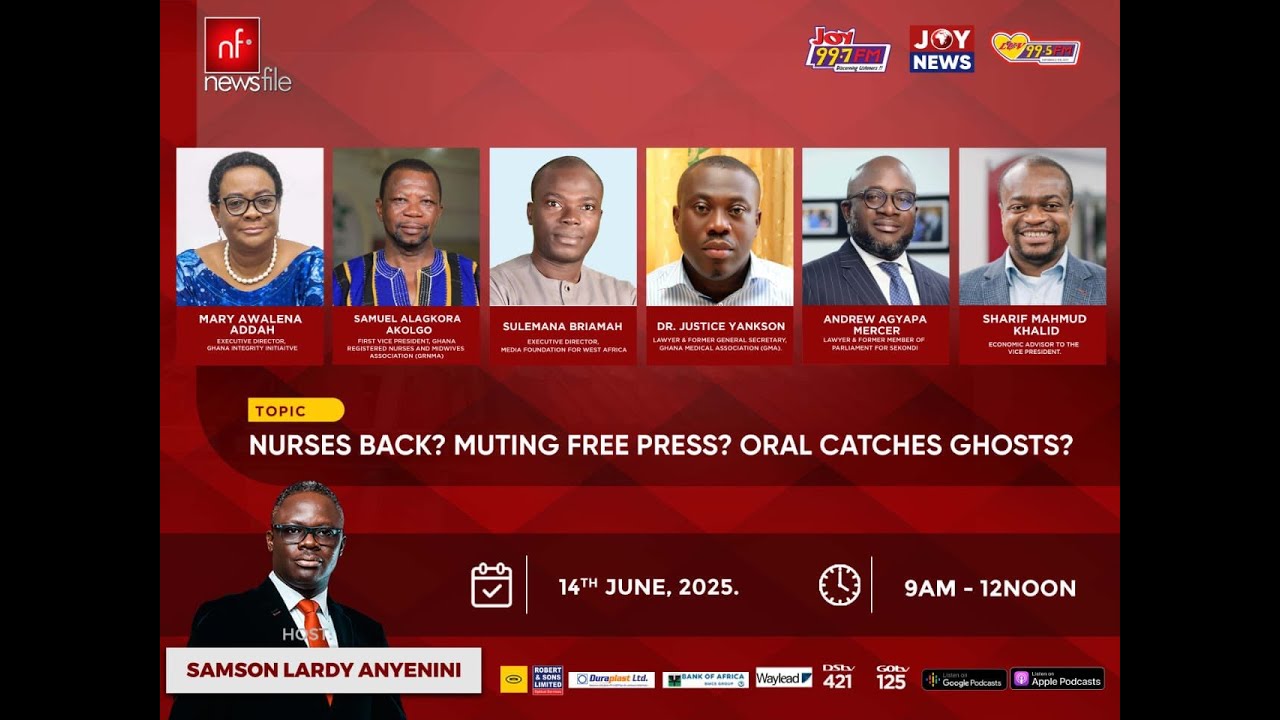 LIVE! NEWSFILE 14-6-25: GRNMA STRIKE, ORAL BRIEFINGS, SILENCED ...