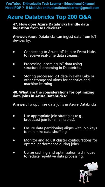 Mastering Azure Databricks Interview Questions Part 24 - YouTube