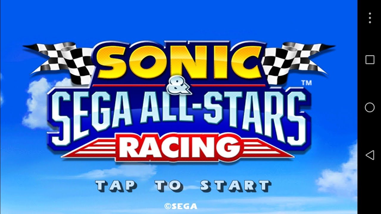 Sonic Sega All Stars Racing (android) #sonic #android - YouTube