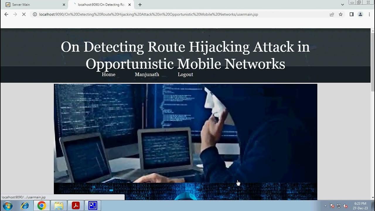 On Detecting Route Hijacking Attack in Opportunistic Mobile Networks - YouTube