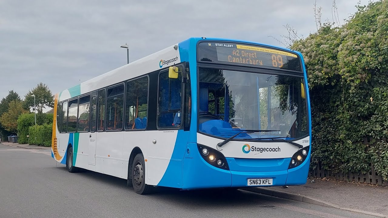 27891-SN63 KFL On Dover Ran 89 Amazing Sounding bus - YouTube