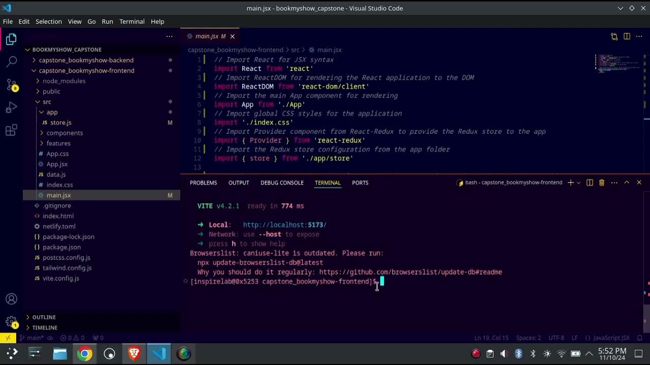 BookMyShow App demo | AlmaBetter Backend Capstone Project - YouTube