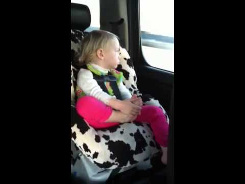 Lucy screaming in the car 1/13 - YouTube