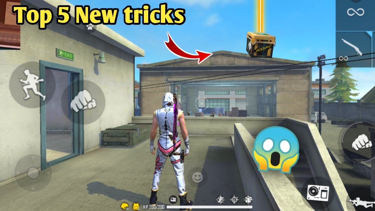 Top 5 New tricks in free fire / New tips and tricks - Garena Free fire ...
