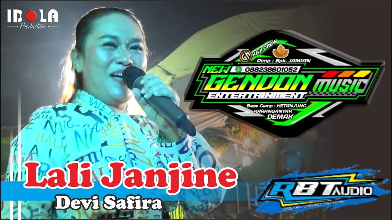 LALI JANJINE :: Devi Safira :: New Gendon Music - YouTube