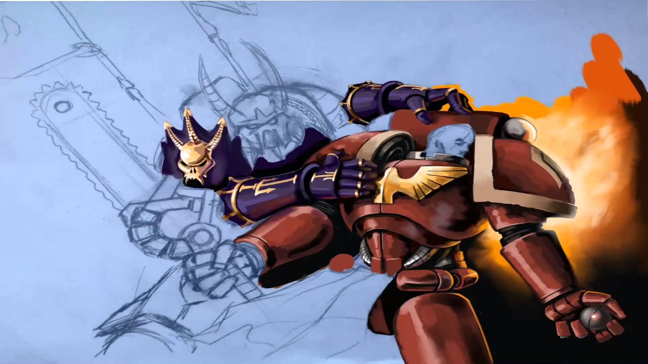 Warhammer 40000 - Art - YouTube