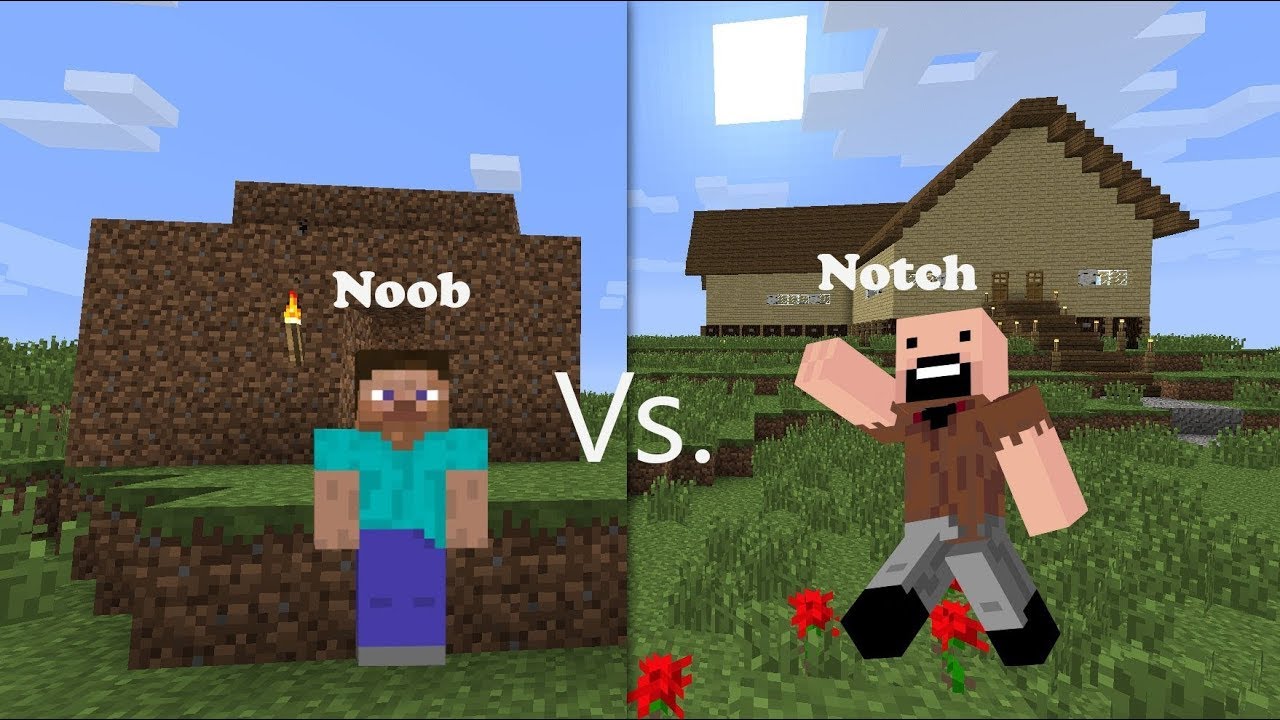 Animation Minecraft : Notch VS. Herobrine (amateur) - YouTube