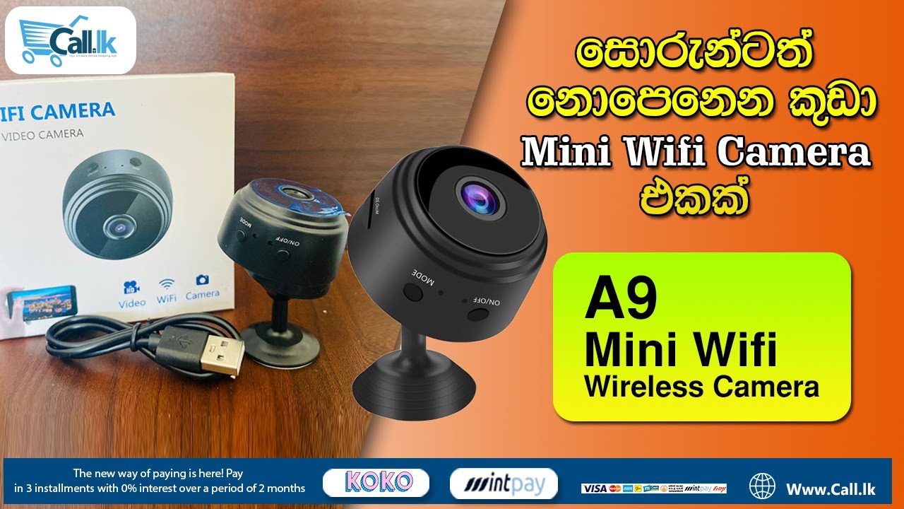 A9 Mini Spy WiFi Wireless HD 1080P Camera - YouTube
