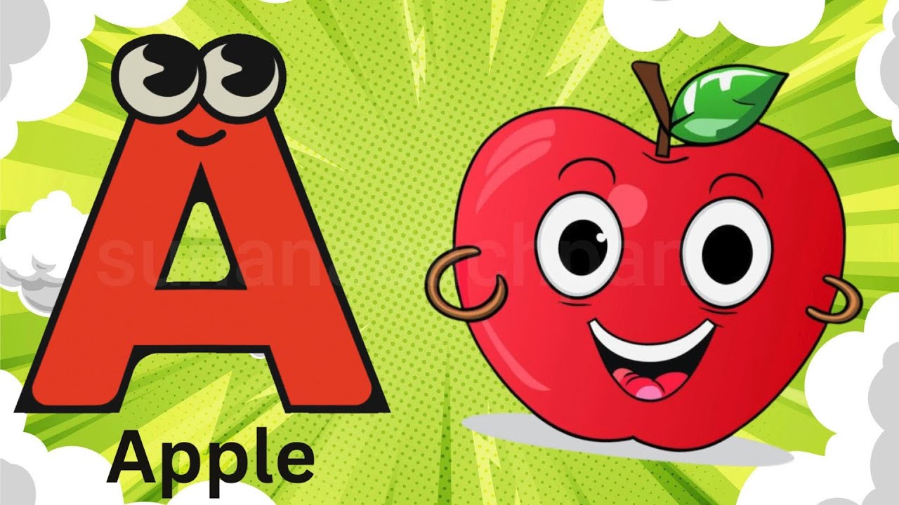 A is for Apple A A Apple / Popular Kids Learning ABC Phonics Song A to ...