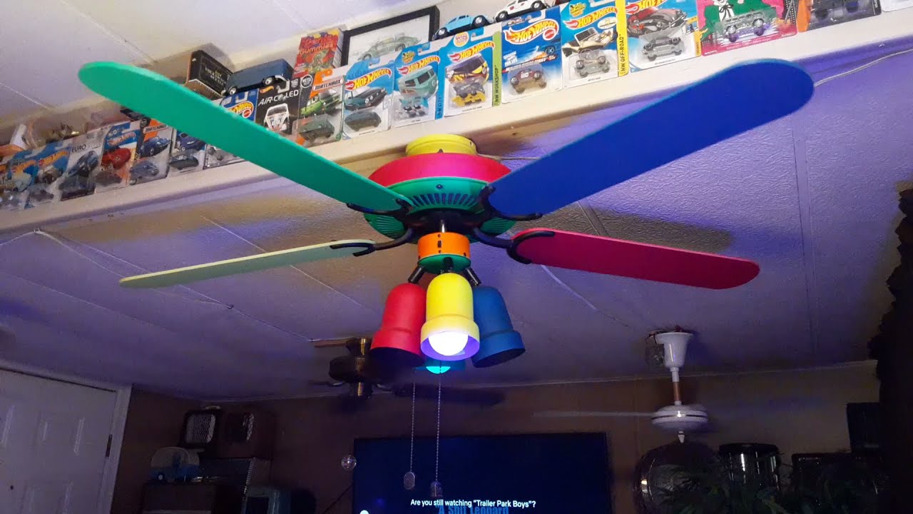 Encon Festival 52" ceiling fan - YouTube