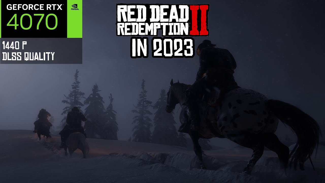 Red Dead Redemption 2 DLSS Quality Vulkan Max Settings 1440p Nvidia RTX ...