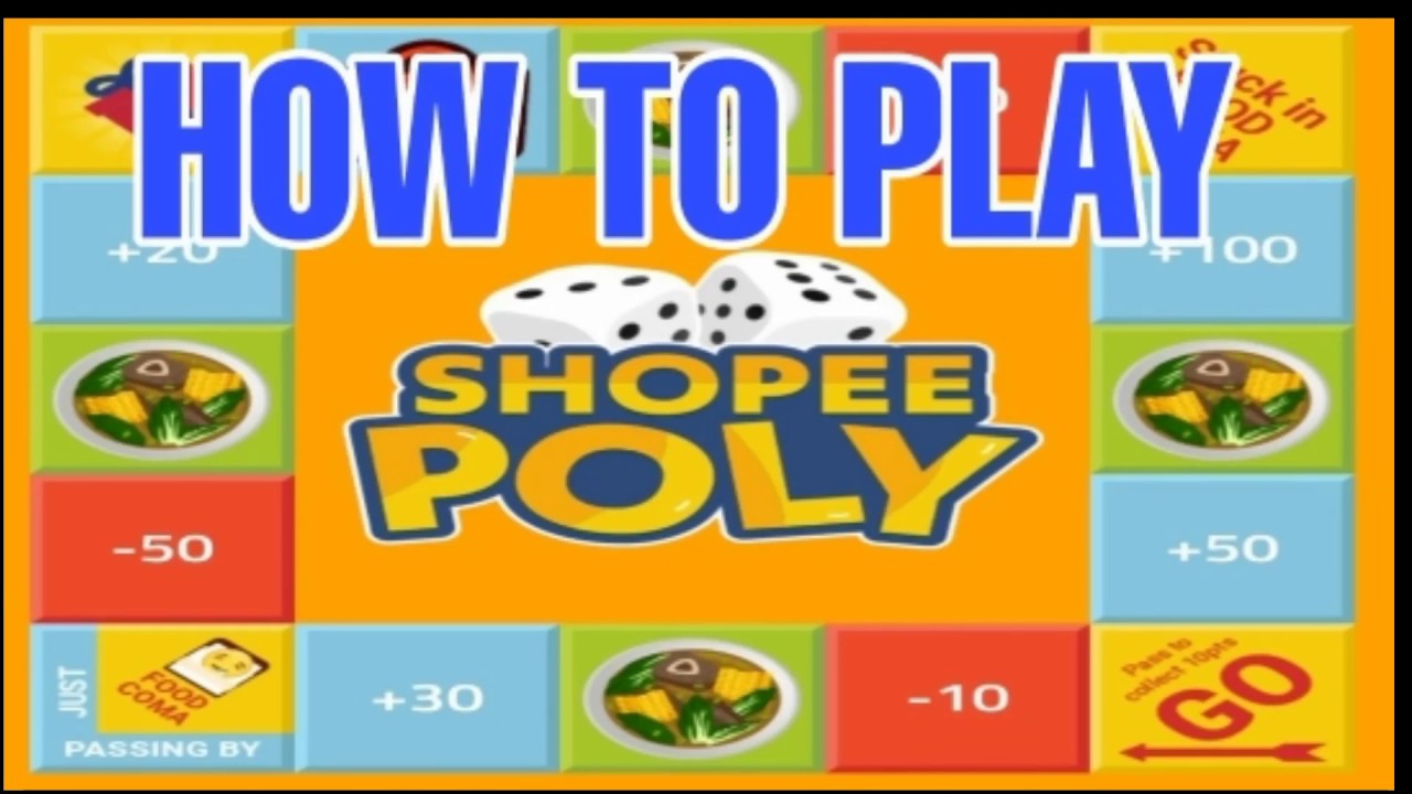 HOW TO PLAY SHOPEE POLY | SHOPEE GAMES - YouTube