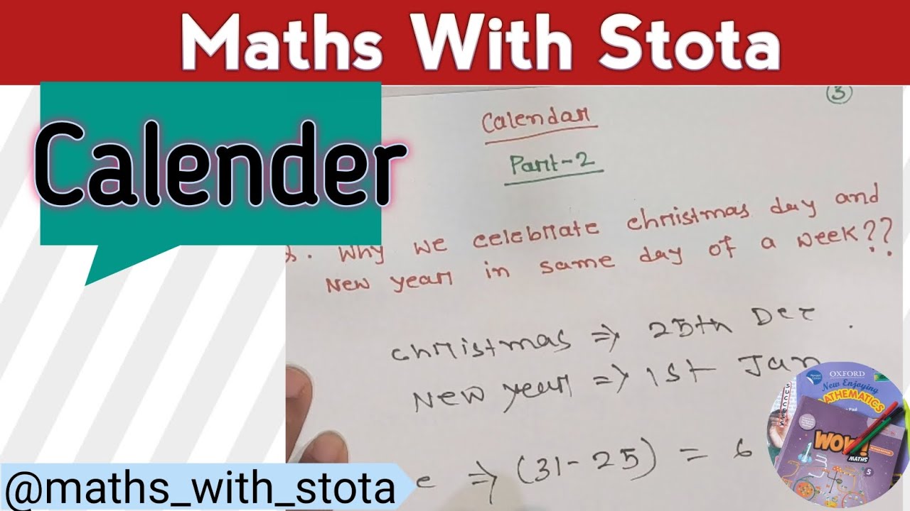 Why Christmas and New year celebrate on same day? | Calender part 2 ...