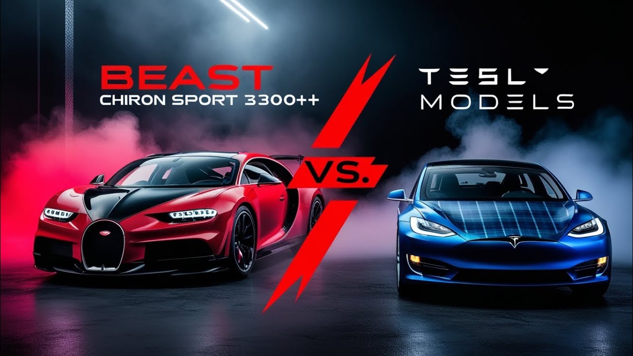 Tesla Model S Plaid vs. Bugatti Chiron Super Sport 300: A Battle of ...