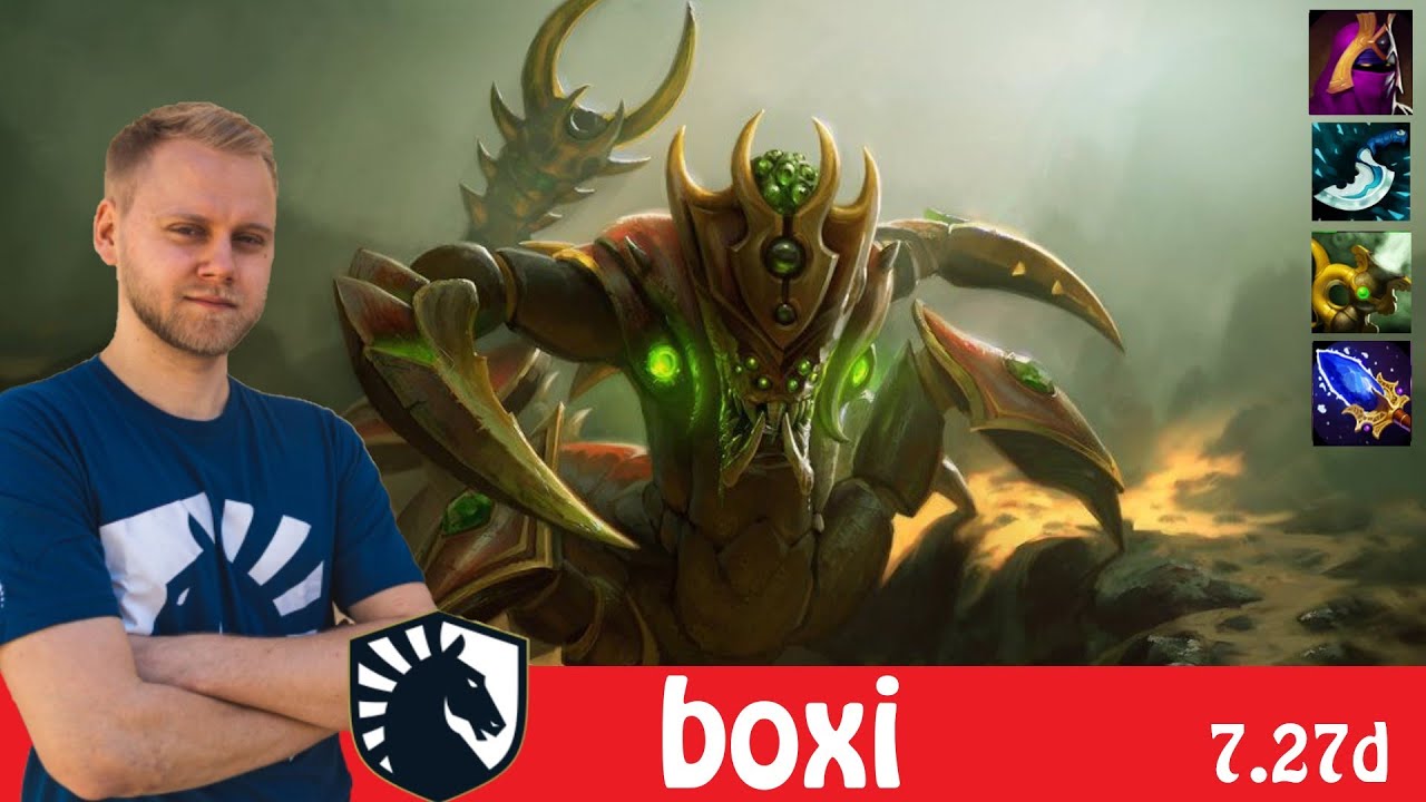[DOTA 2] Liquid.boxi the SAND KING [OFFLANE] [7.27D] - YouTube