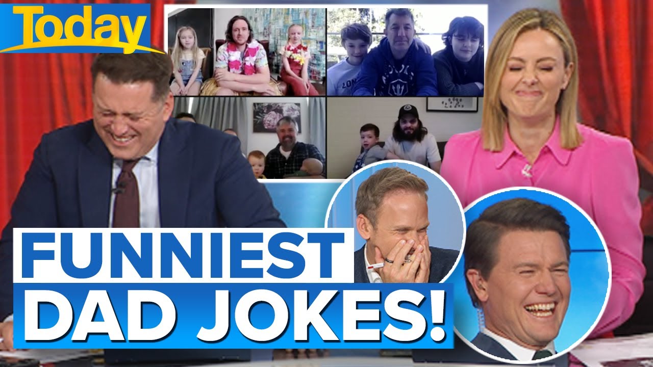 Australia's funniest dad jokes leave Aussie hosts in stitches | Today ...